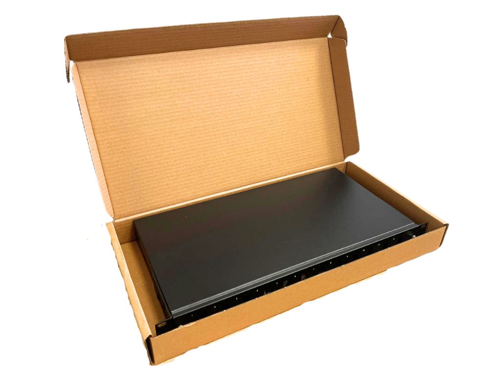 Fiber Optic Patch Panel 1U 24 Port FC Simplex Square Metal Sliding