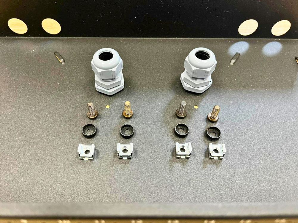 Fiber Optic Patch Panel 2U Metal 48 Port FC Simplex Square Type Metal ...