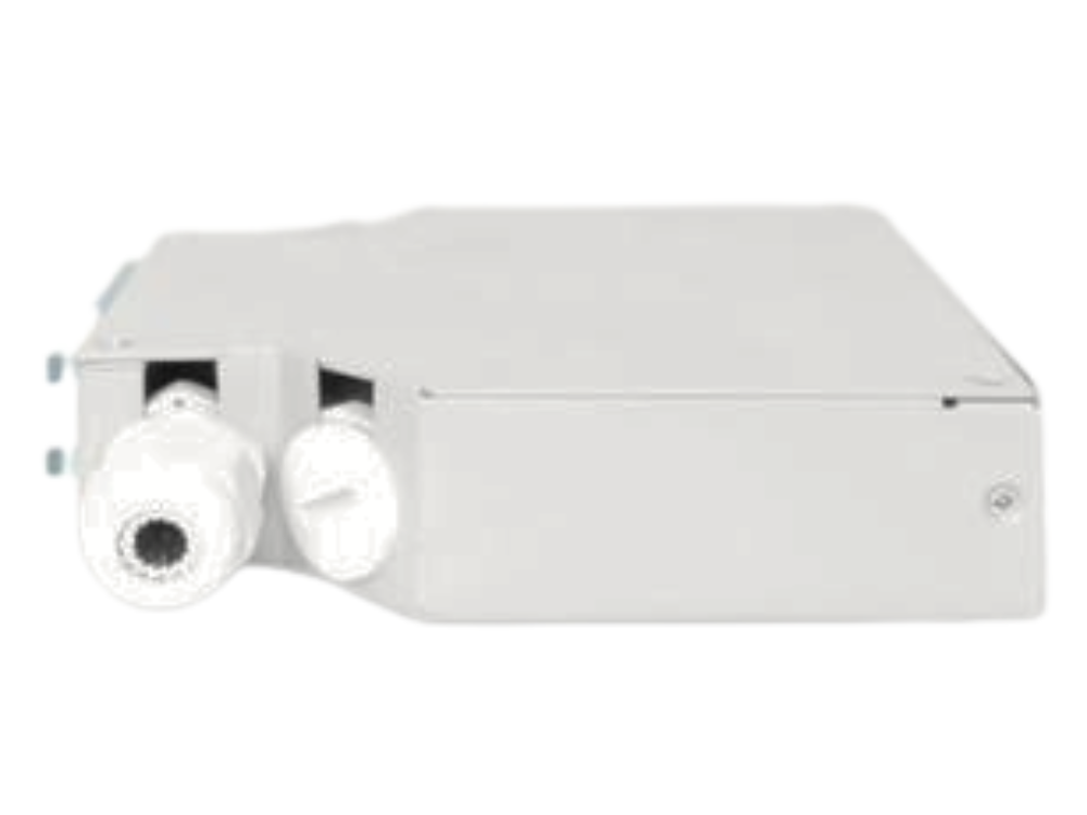 Fiber Optic Termination Box DIN Rail 6 Port SC Duplex