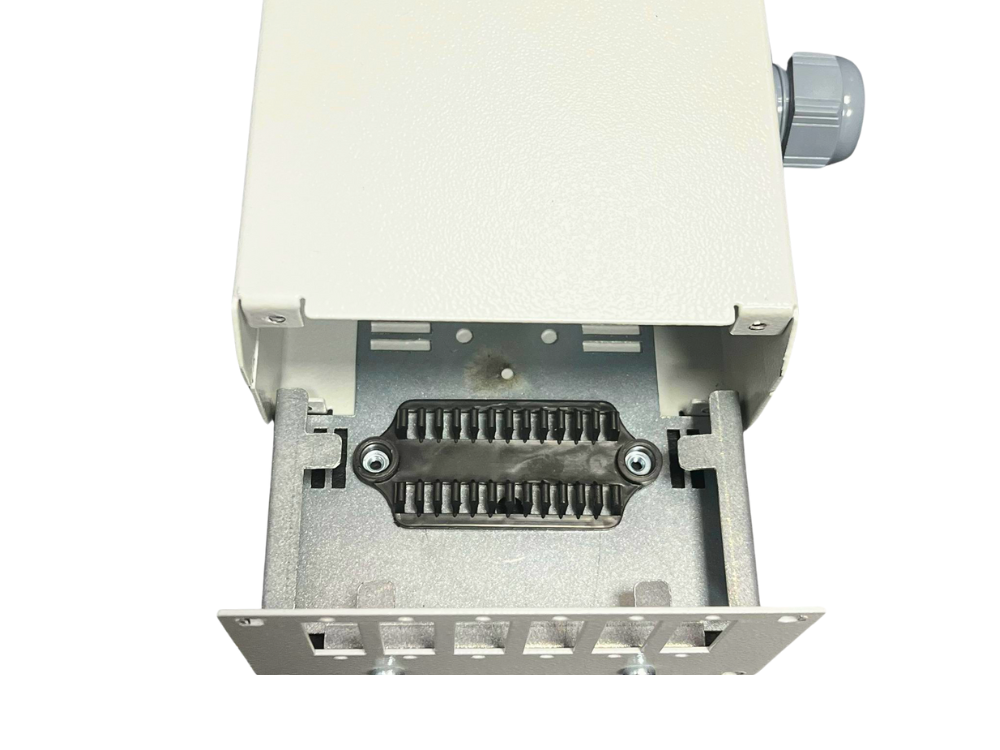 Fiber Optic Termination Box DIN Rail 6 Port SC Duplex